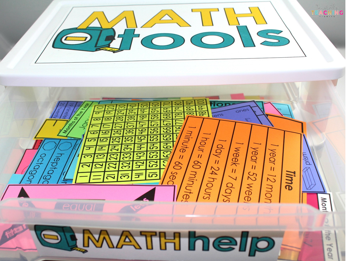 Math Tools - Toolkit for Reference - Tunstall's Teaching Tidbit's
