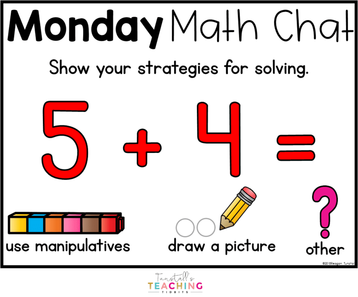 Teaching Students to Use Math Strategies - Tunstall's Teaching