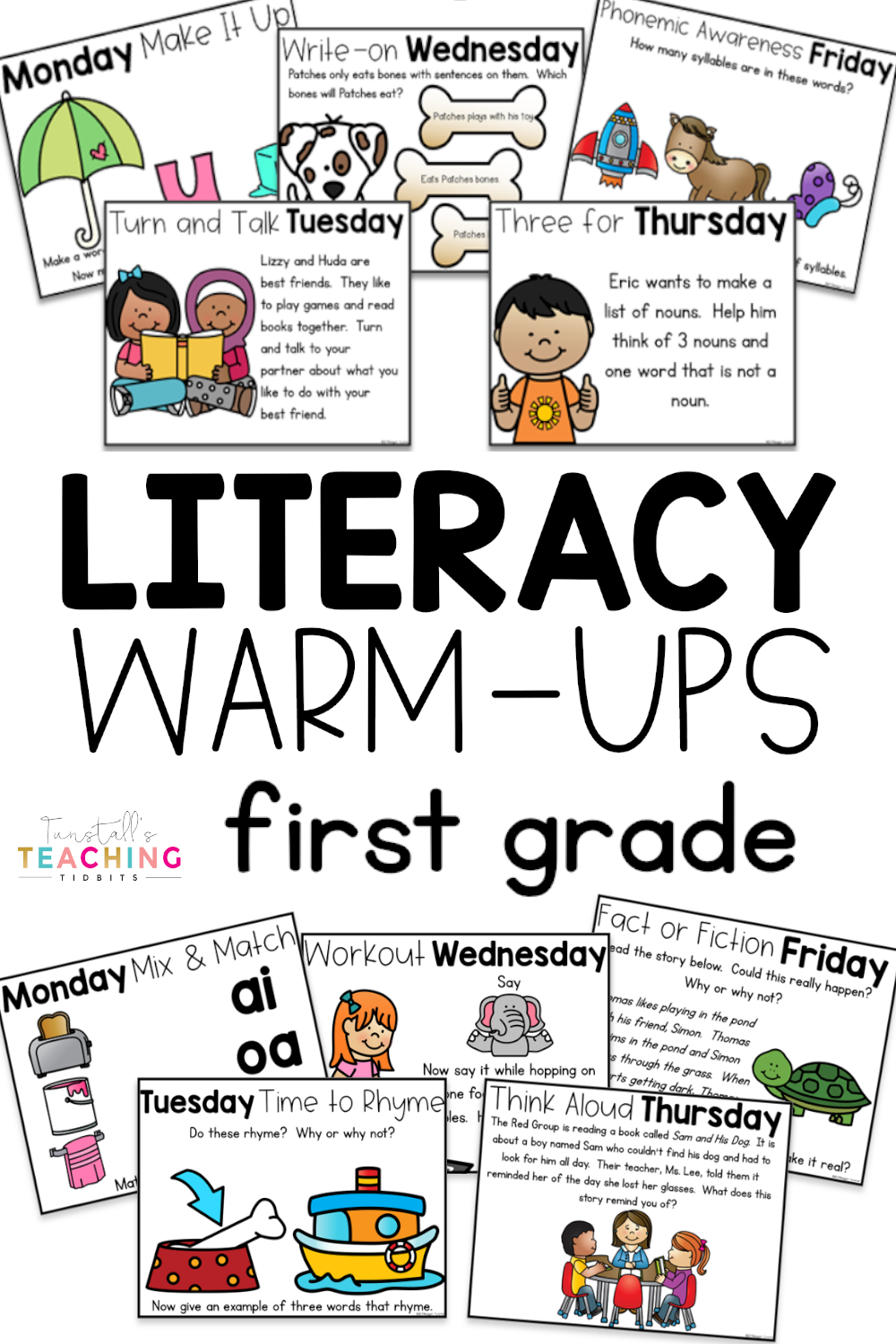 Literacy Word Wall and Warm-Ups - Tunstall's Teaching