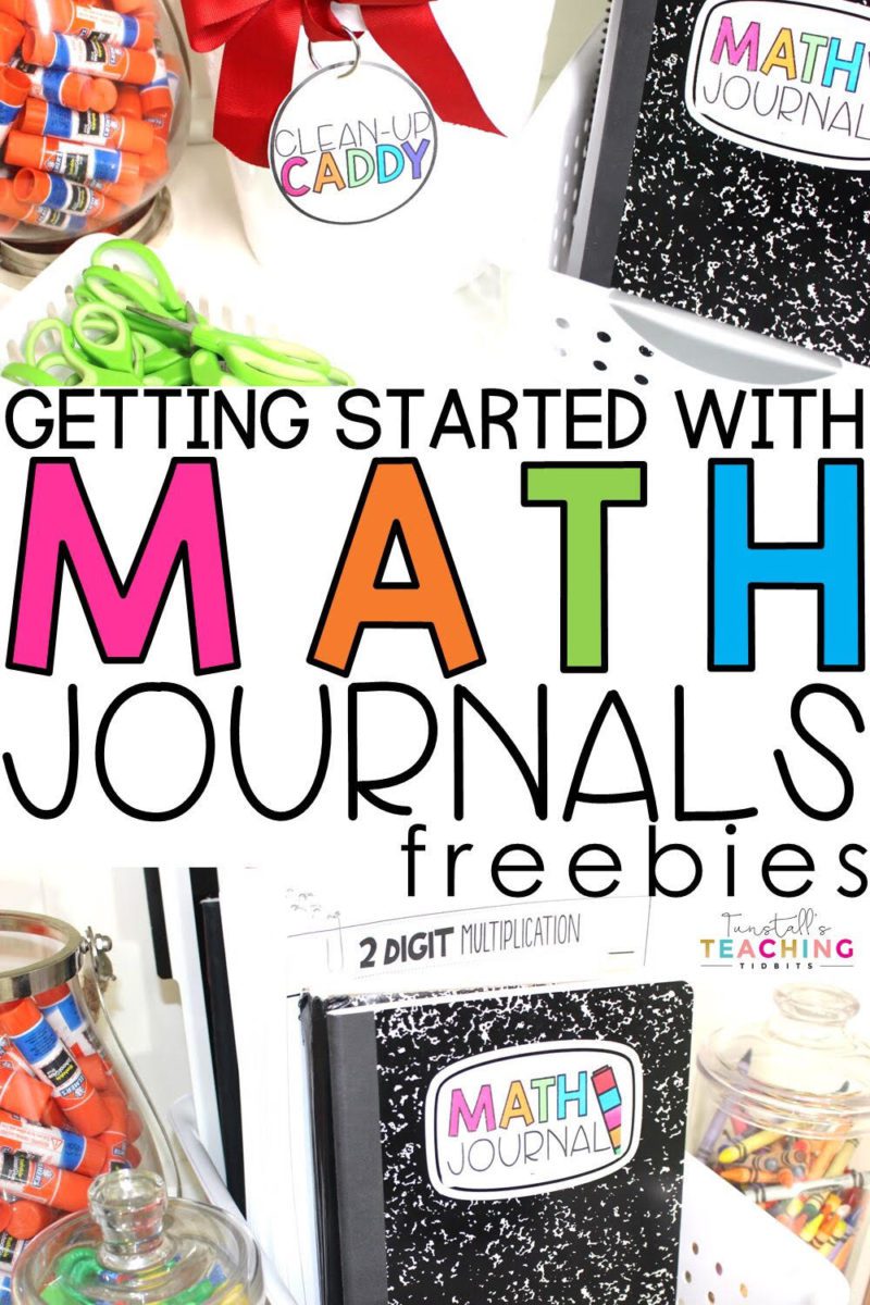 Getting Started with Math Journals - Tunstall's Teaching