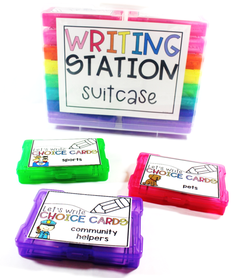 Writing Station Suitcase - Tunstall's Teaching