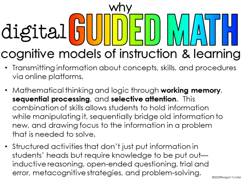 Digital Guided Math - Tunstall's Teaching