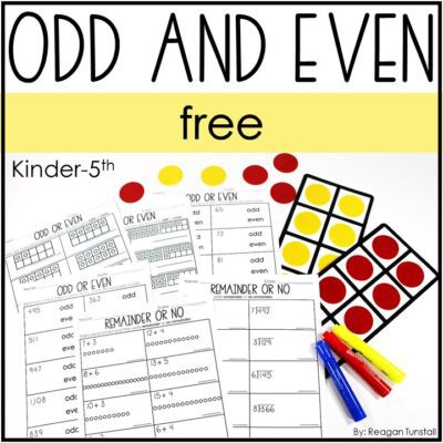 The Importance of Understanding Odd and Even in K-5 - Tunstall's Teaching