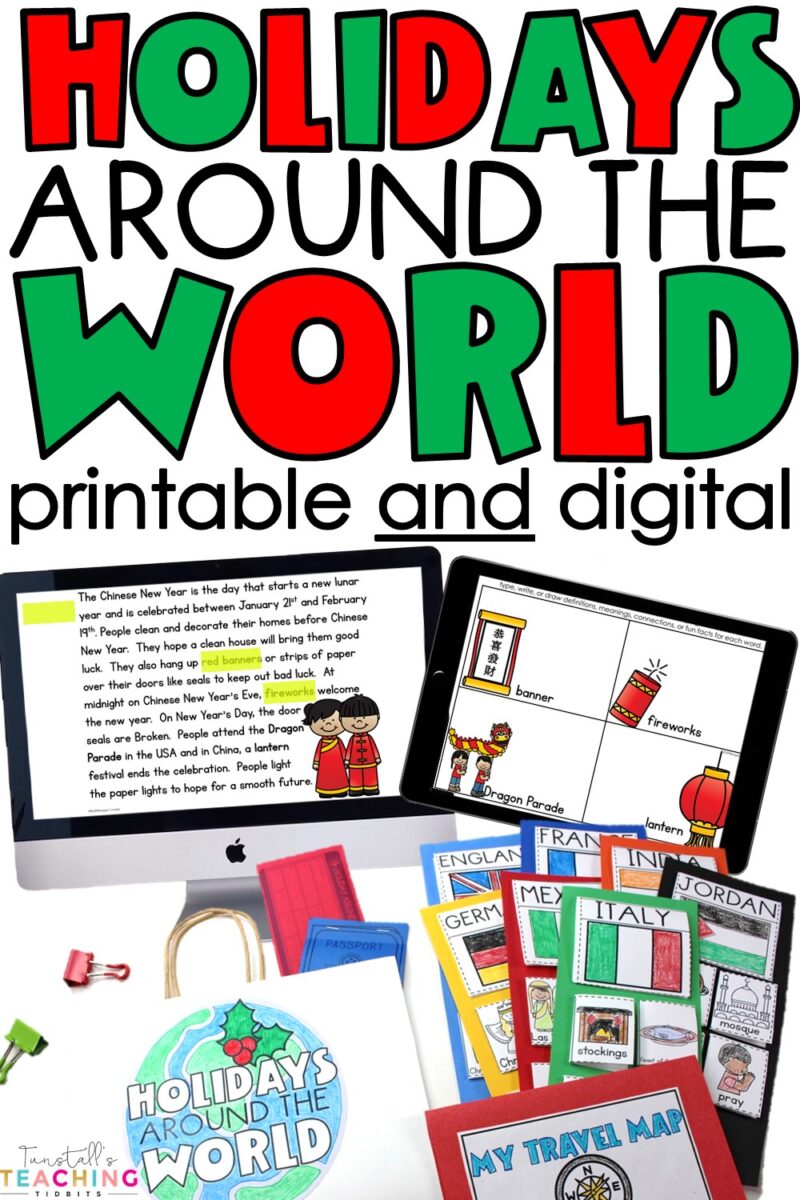 Digital Holidays Around the World - Tunstall's Teaching