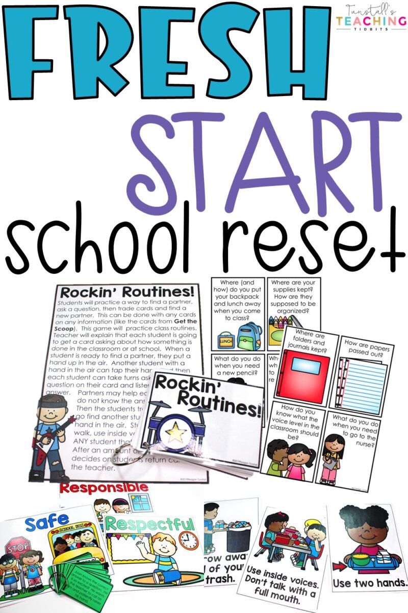 Start Fresh School Reset - Tunstall's Teaching