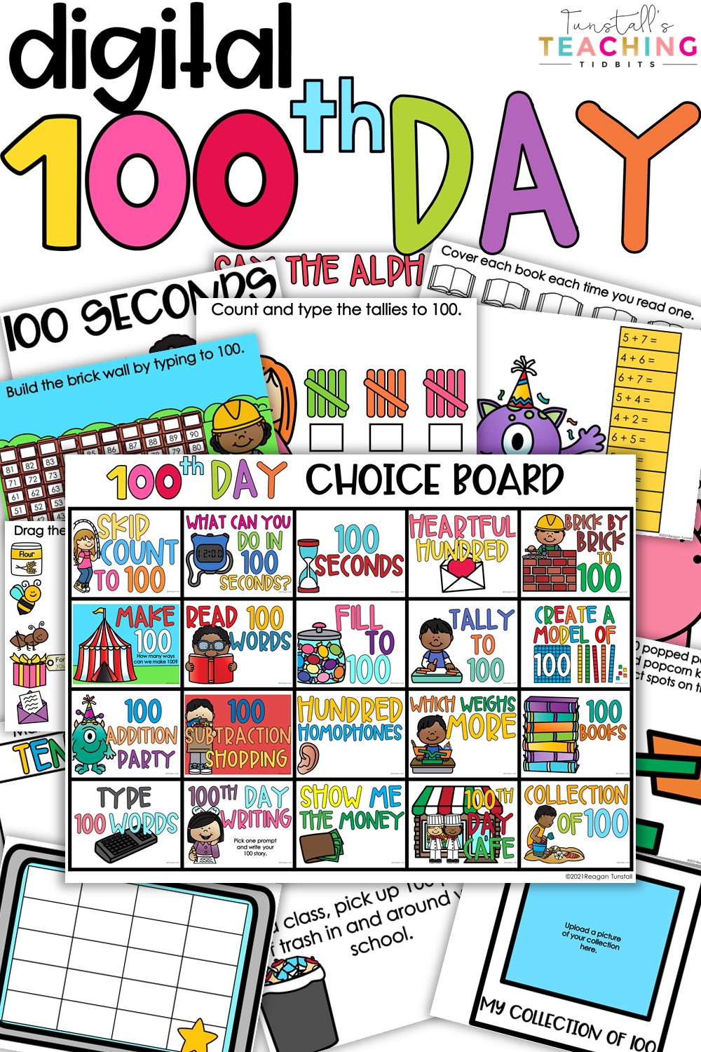 Digital 100th Day - Tunstall's Teaching