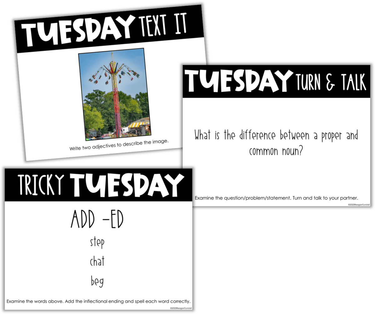 Digital Literacy Warm-Ups - Tunstall's Teaching