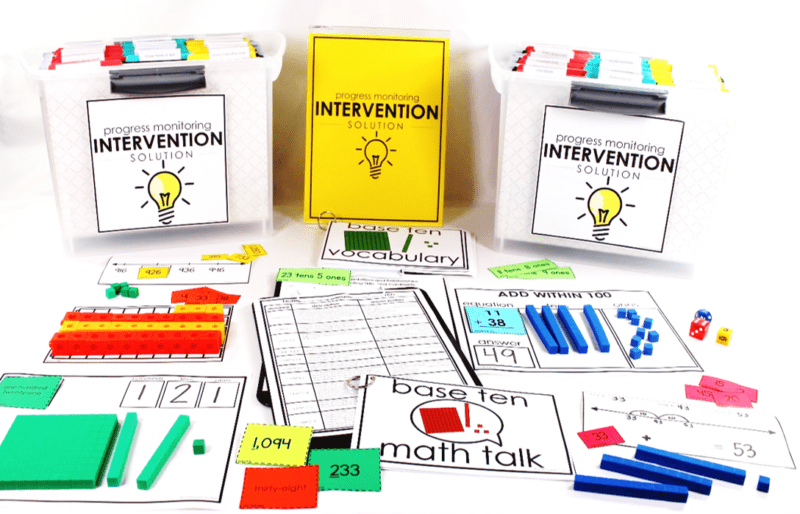 Intervention for Number and Operations for Base Ten