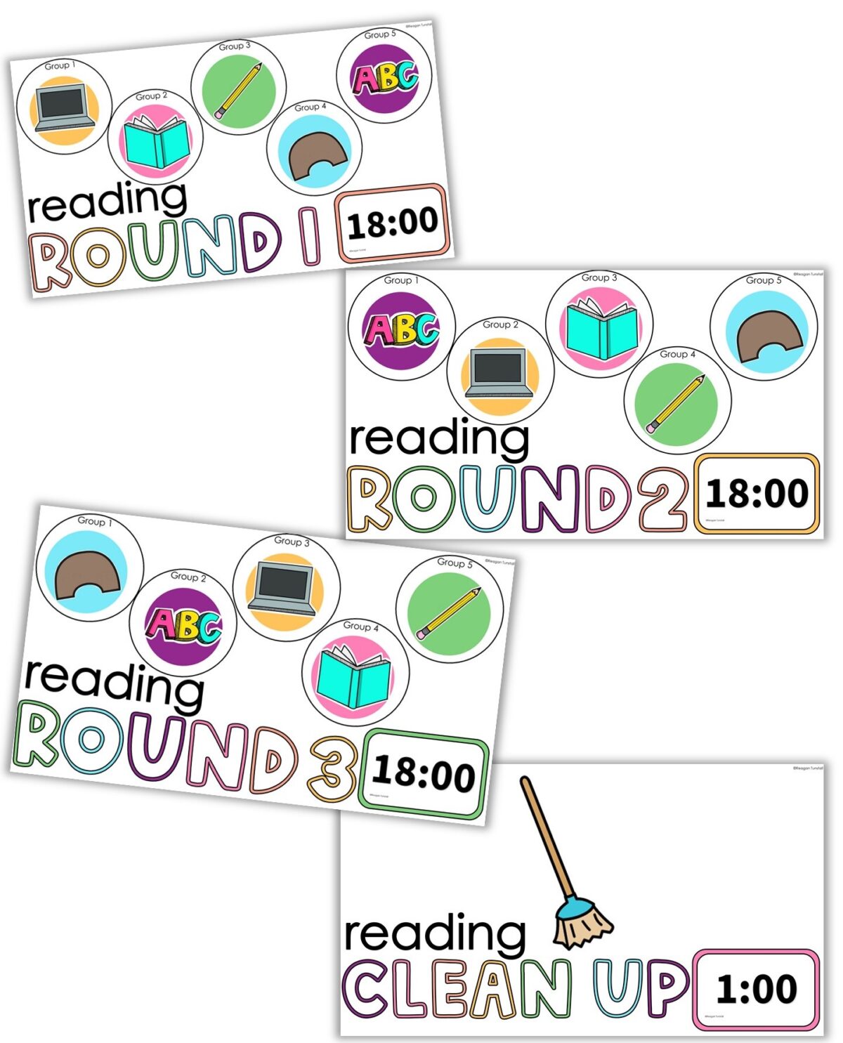 Guided Reading Timers - Tunstall's Teaching