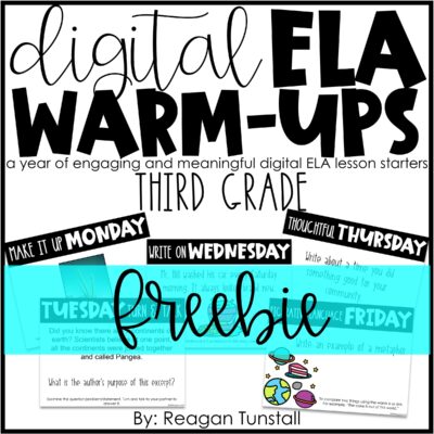 Digital Literacy Warm-Ups - Tunstall's Teaching