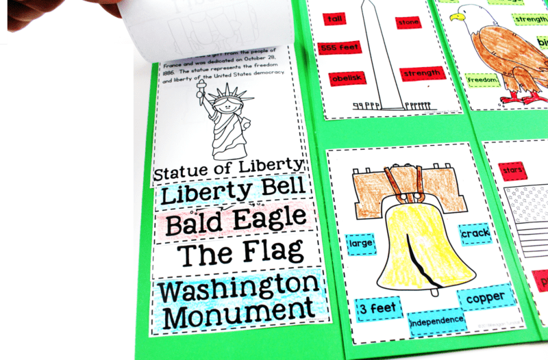 U.S. Symbols Interactive Activities - Tunstall's Teaching