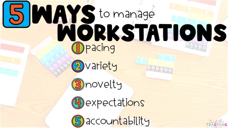Five Ways to Manage Workstations - Tunstall's Teaching