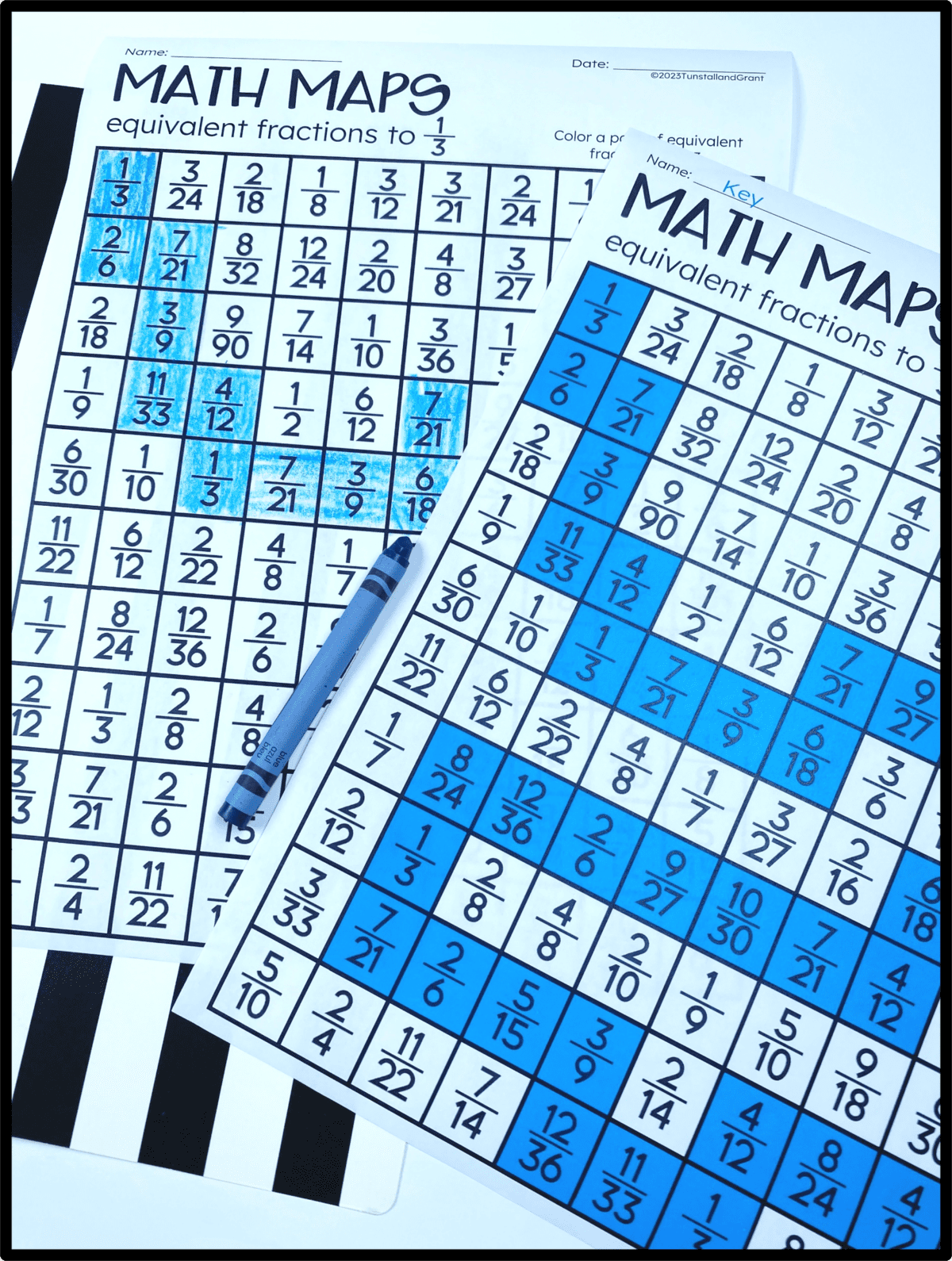 Math Maps Fluency Builders - Tunstall's Teaching