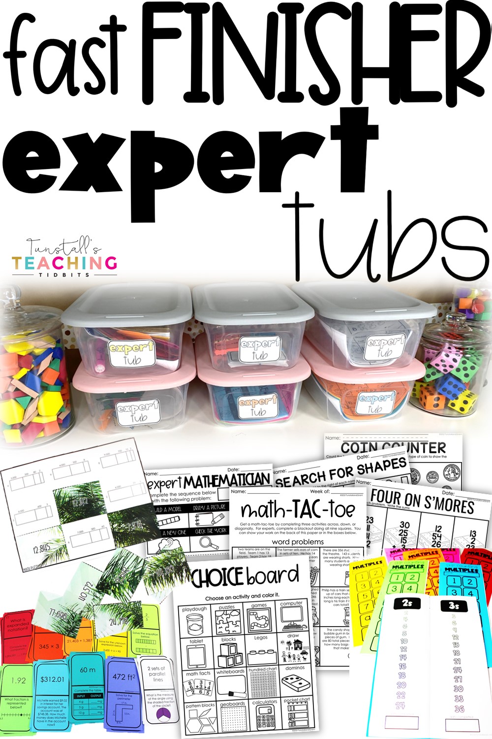 Fast Finisher Expert Tubs - Tunstall's Teaching