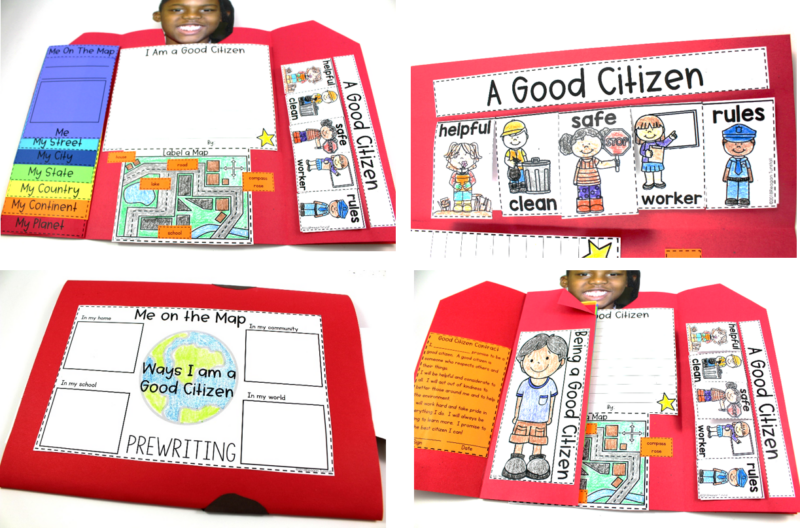 Me on the Map & Being a Good Citizen - Tunstall's Teaching