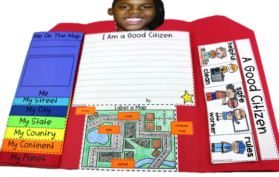 Me on the Map & Being a Good Citizen - Tunstall's Teaching