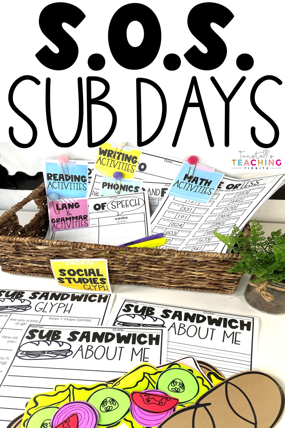S.O.S. Sub Days - Tunstall's Teaching