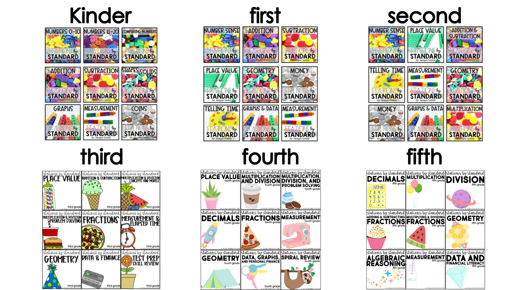 Free Math Workstations - Tunstall's Teaching