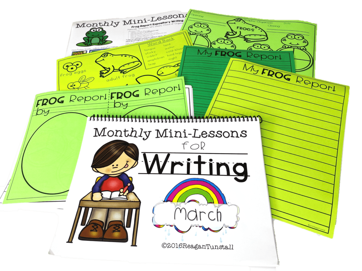 Writing Lessons for the Year - Tunstall's Teaching