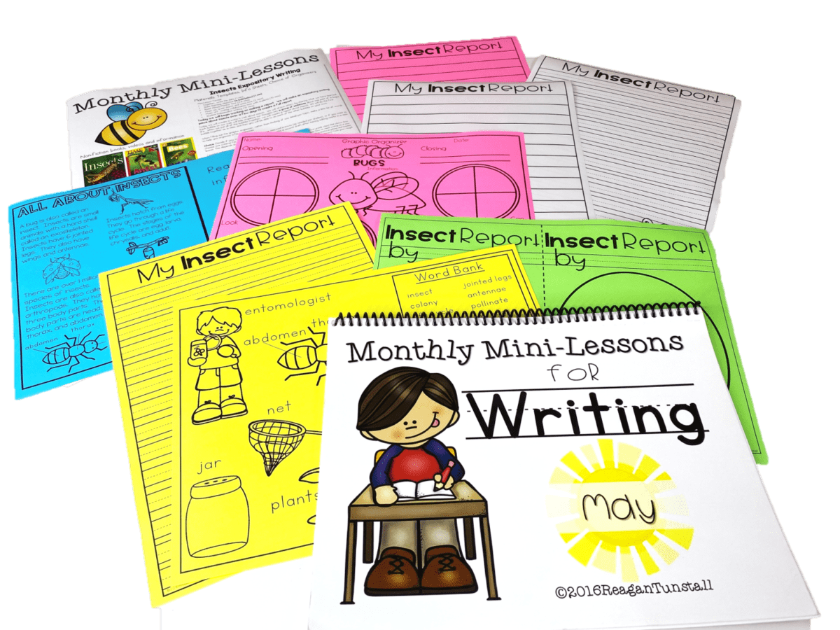 Writing Lessons for the Year - Tunstall's Teaching