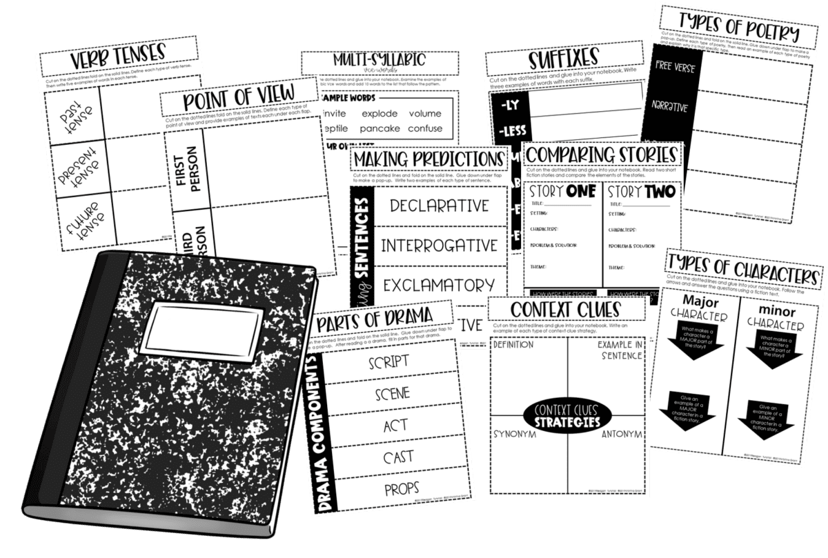 Literacy and Reading Resources for Fall - Tunstall's Teaching