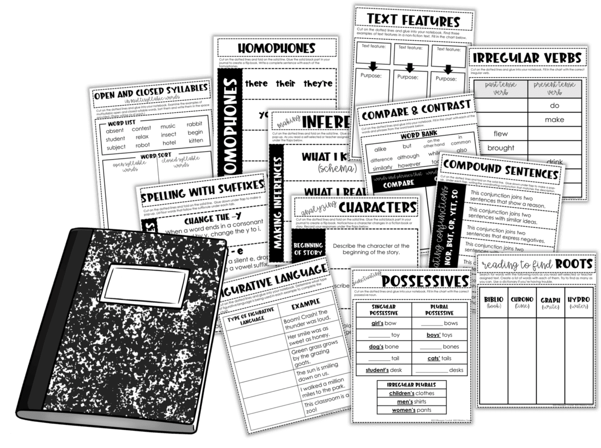 Literacy and Reading Resources for Fall - Tunstall's Teaching