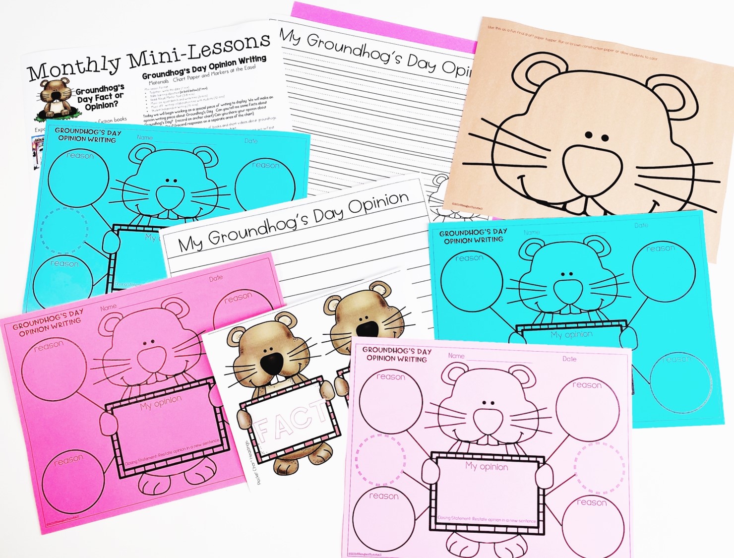 Writing Lessons for the Year - Tunstall's Teaching