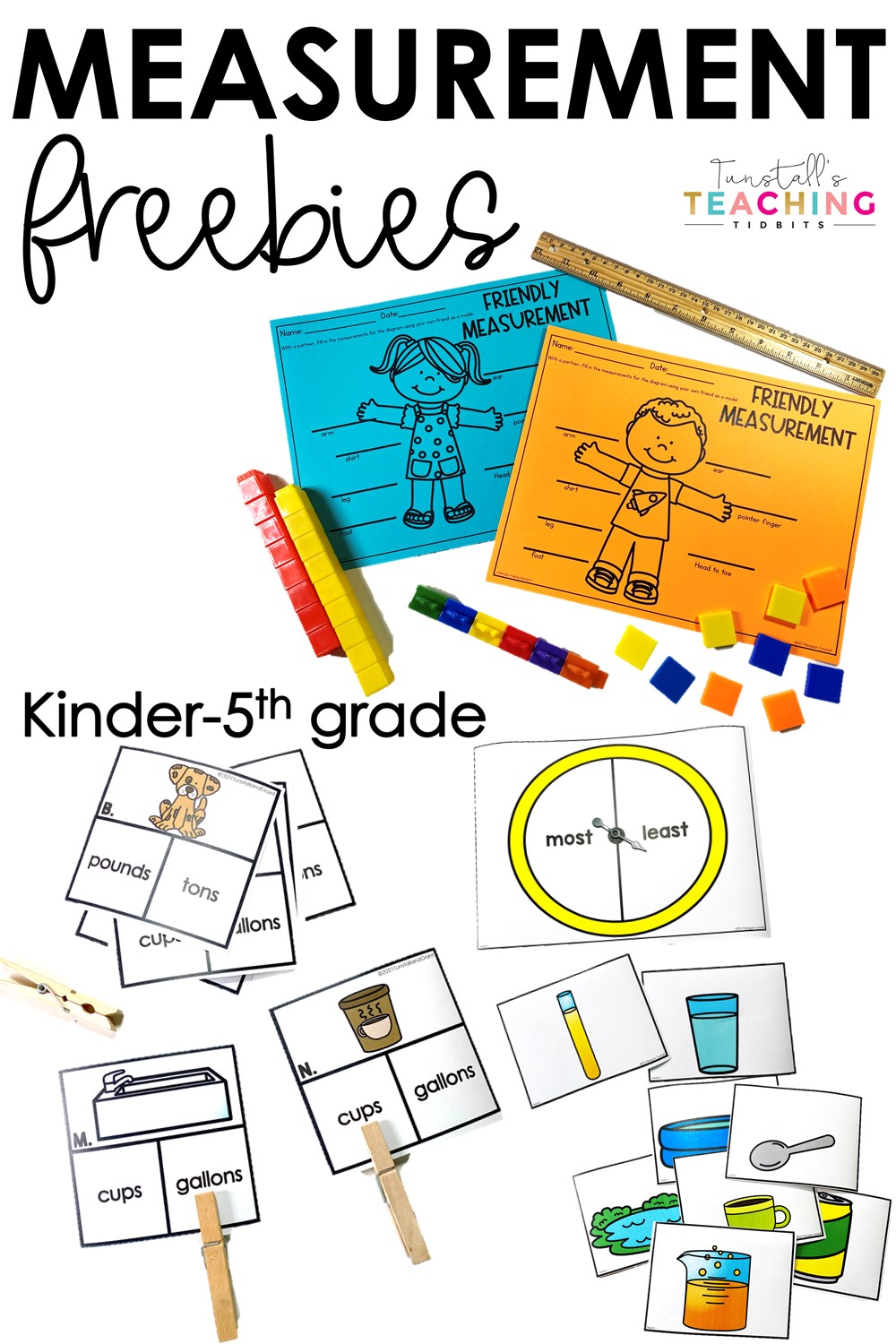 Free Measurement Math Stations - Tunstall's Teaching