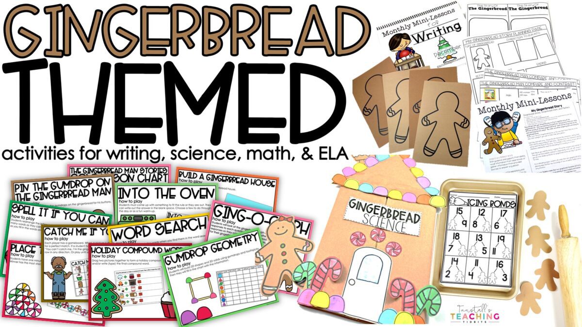 Gingerbread Themed Learning - Tunstall's Teaching