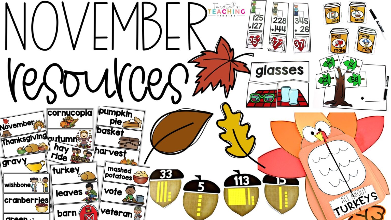 Teaching in November - Tunstall's Teaching