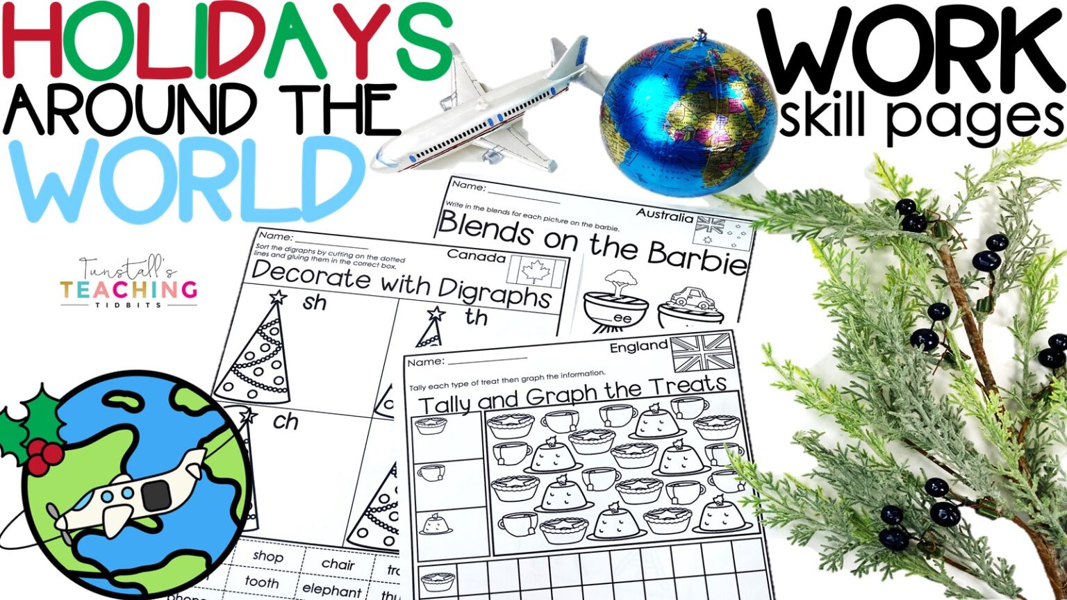 Holidays Around the World Work - Tunstall's Teaching