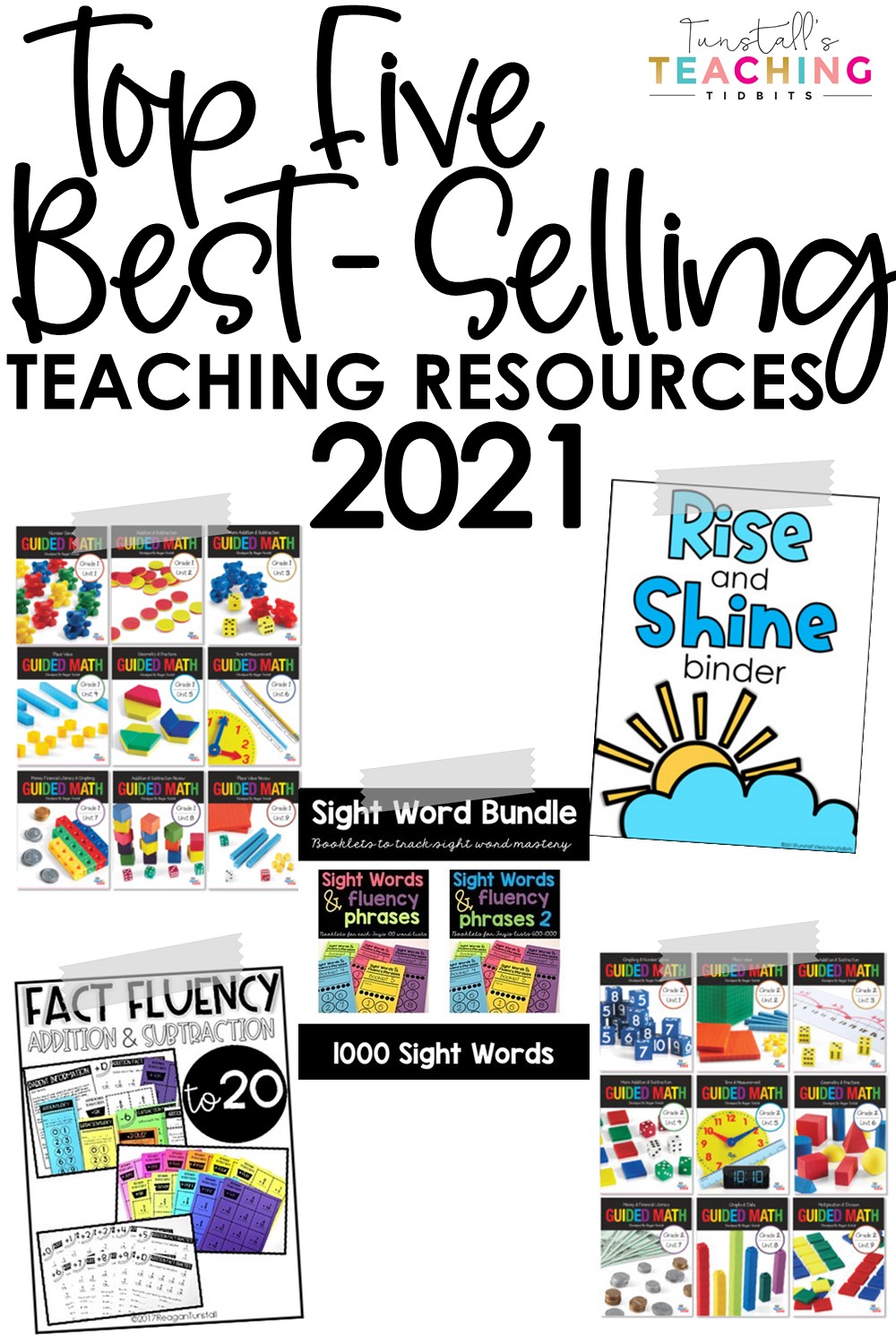 Top Five Best-Selling Teaching Resources 2021 - Tunstall's Teaching