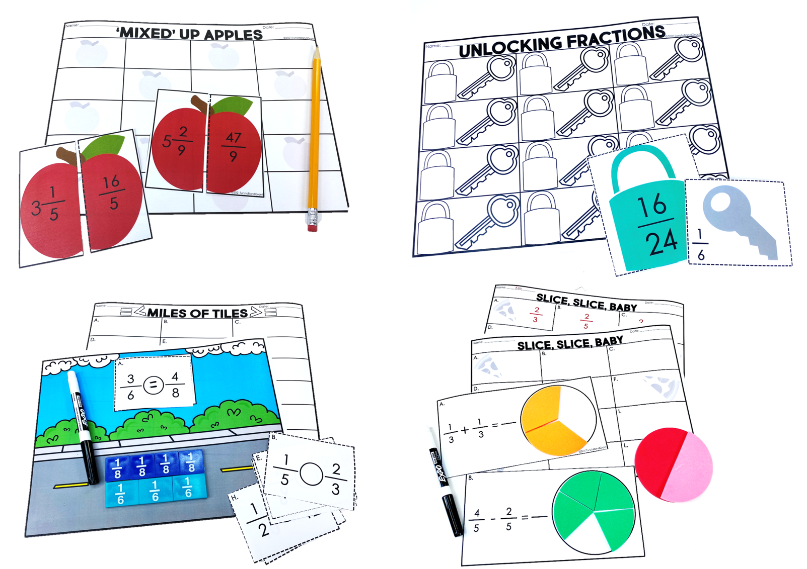 Fractions for Upper Grades - Tunstall's Teaching