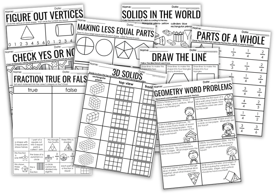 Standard Practice Skill Pages - Tunstall's Teaching