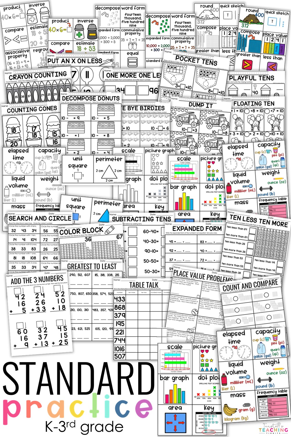 Standard Practice Skill Pages - Tunstall's Teaching