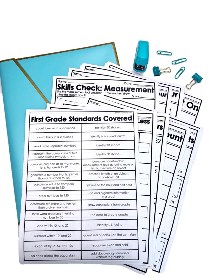 Skills Check: Quick One Skill Math Assessments - Tunstall's Teaching
