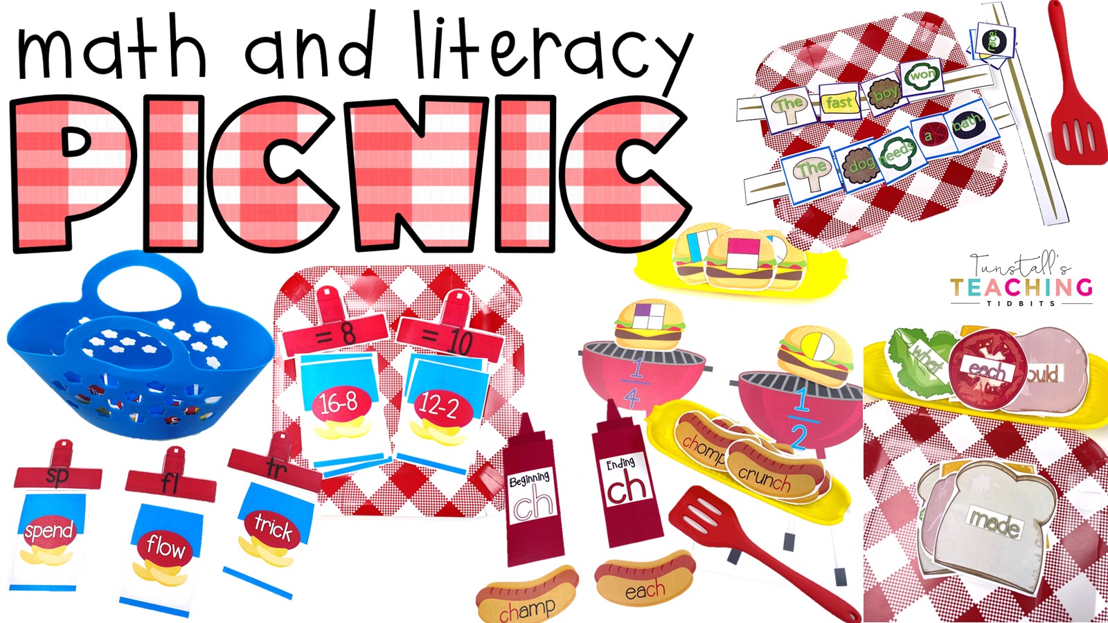 Summer Themed Math, Literacy, and Science Series - Tunstall's Teaching