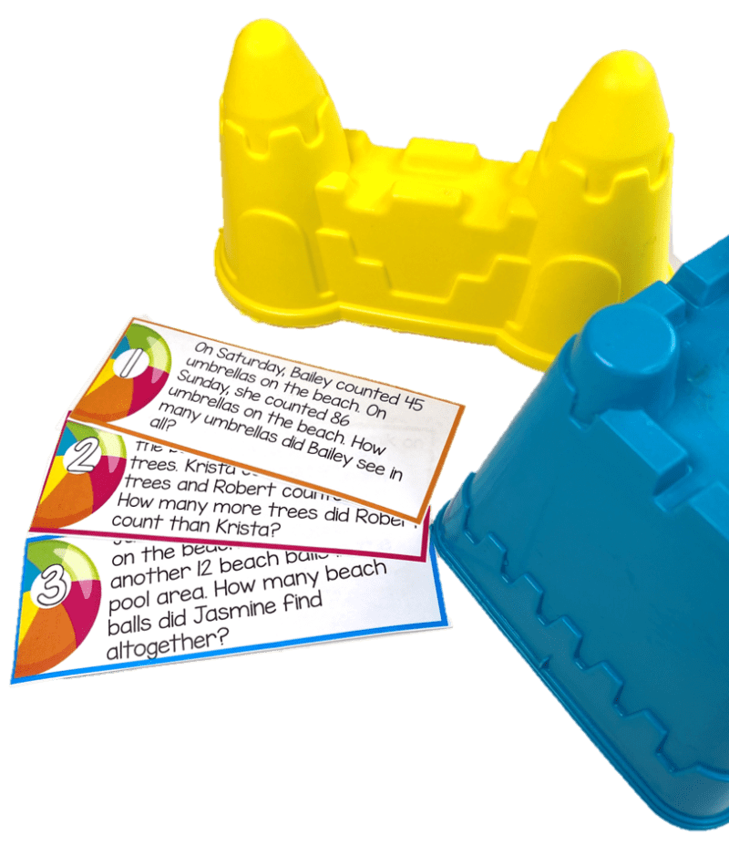 Summer Themed Math Centers - Tunstall's Teaching