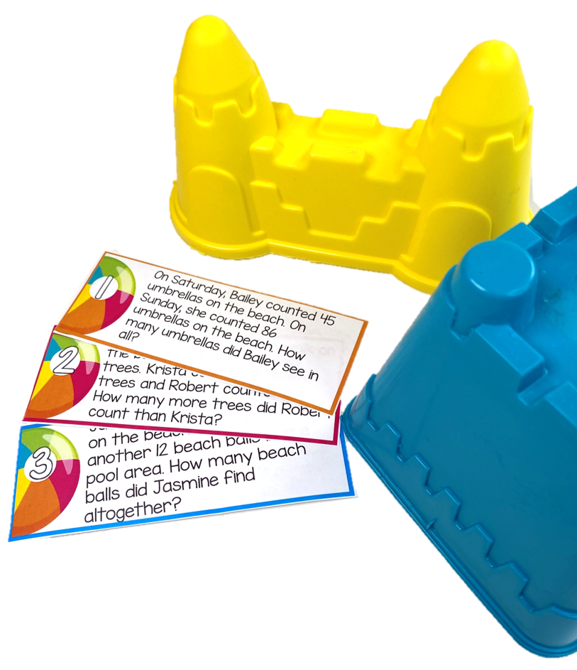 Summer Themed Math Centers - Tunstall's Teaching