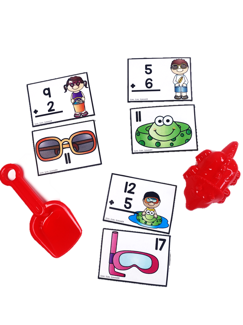 Summer Themed Math + Literacy - Tunstall's Teaching