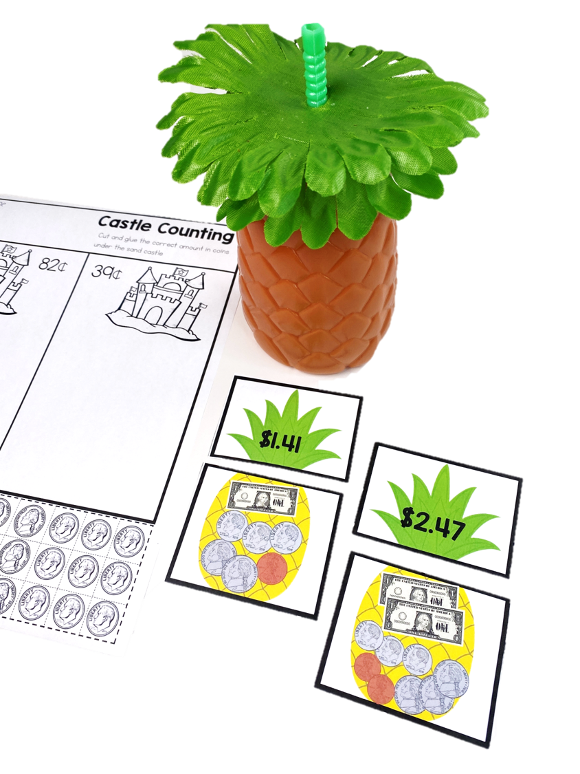 Summer Themed Math Centers - Tunstall's Teaching