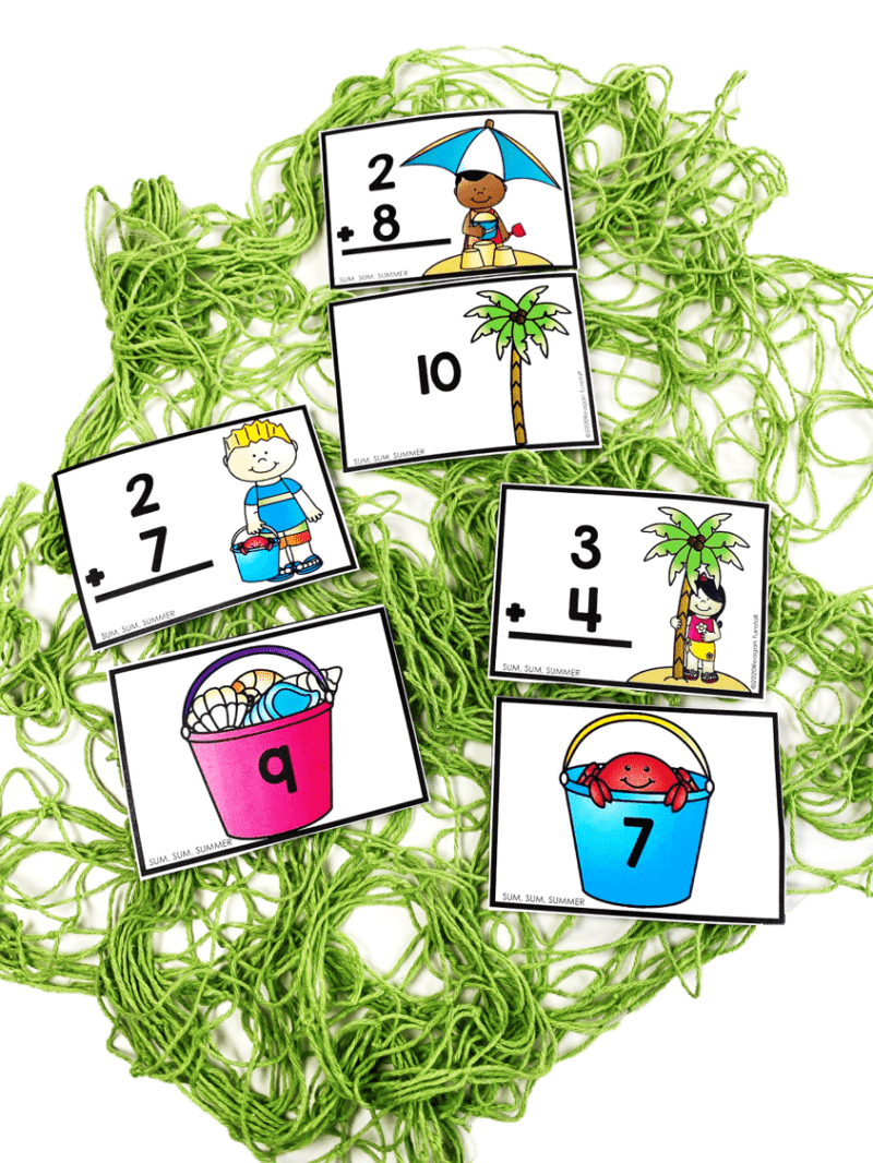 Summer Themed Math + Literacy - Tunstall's Teaching