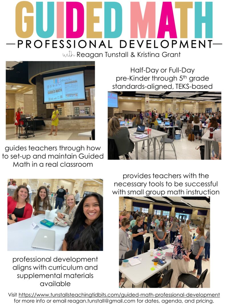 Guided Math Professional Development and Resources - Tunstall's Teaching