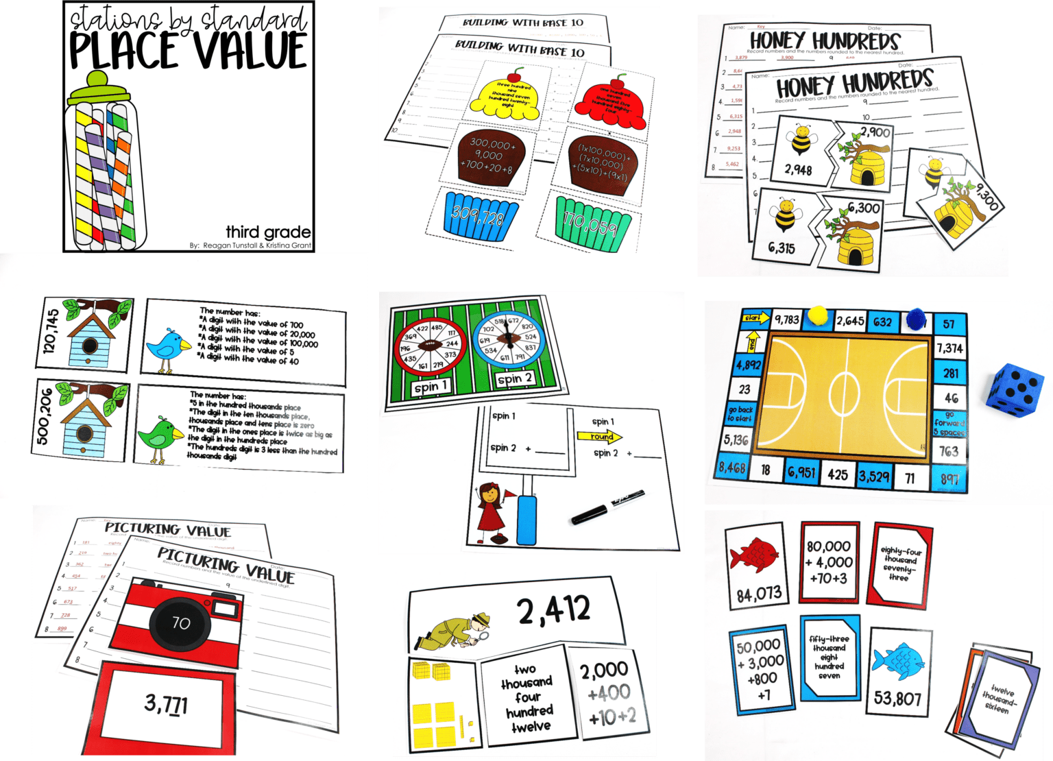 Math Workstations for Back to School - Tunstall's Teaching