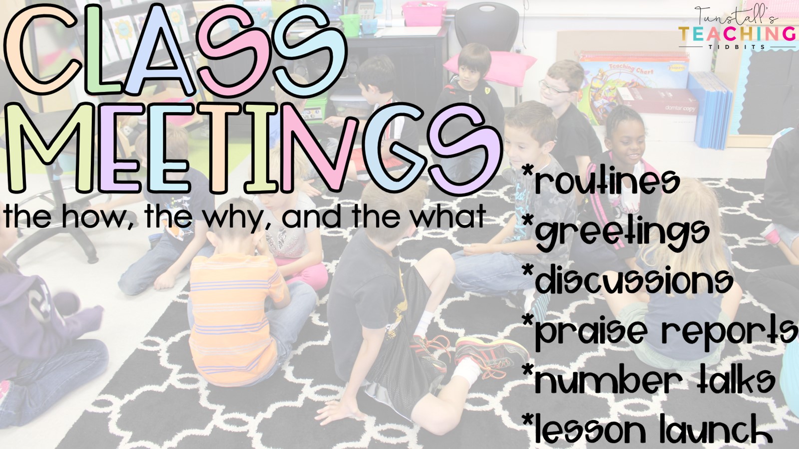 Creating Classroom Culture for the New School Year - Tunstall's Teaching