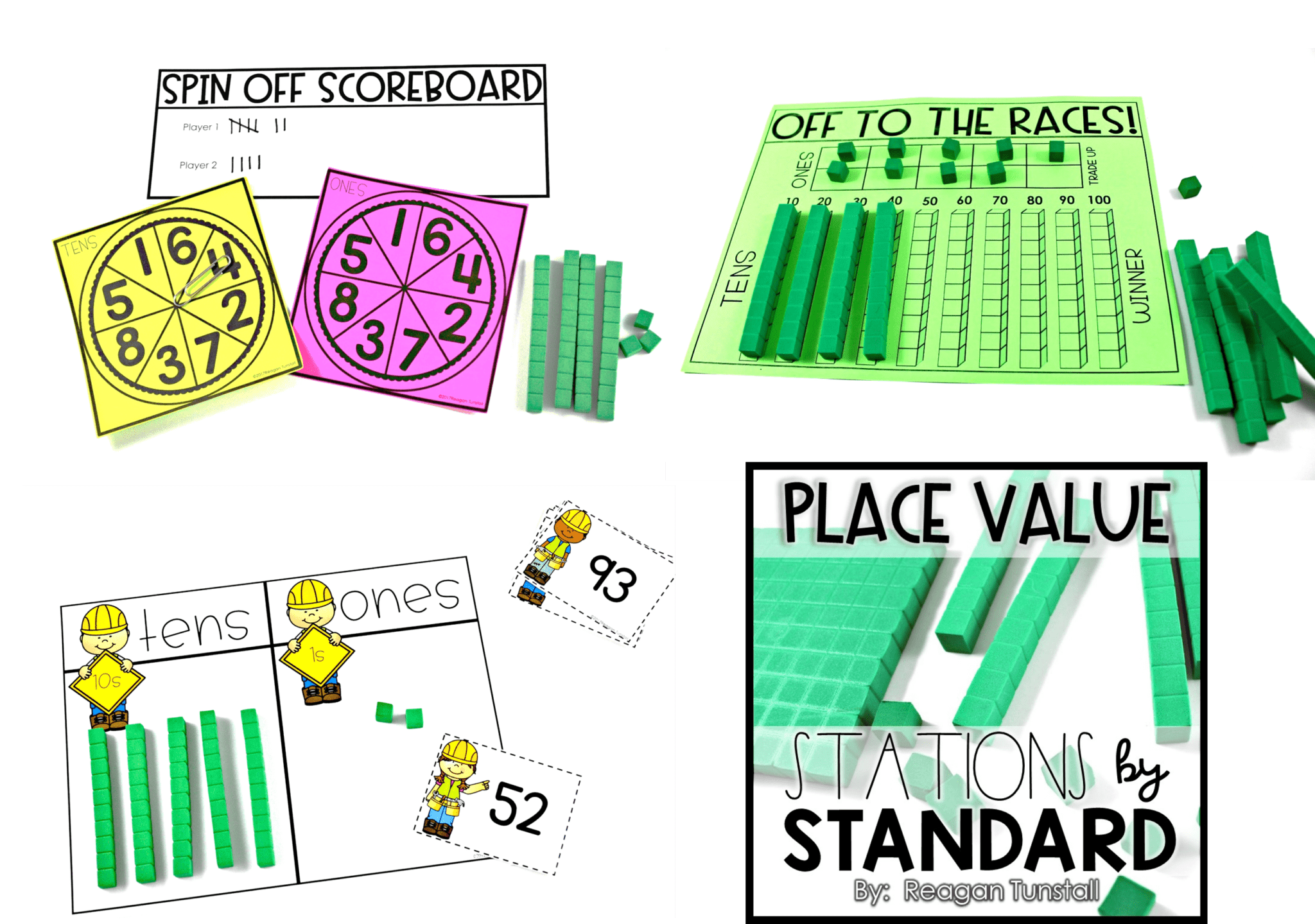 Math Workstations for Back to School - Tunstall's Teaching