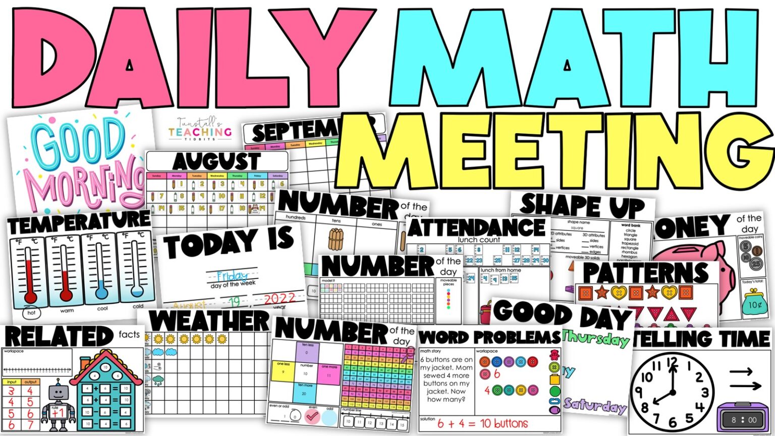 Daily Math Meeting - Tunstall's Teaching