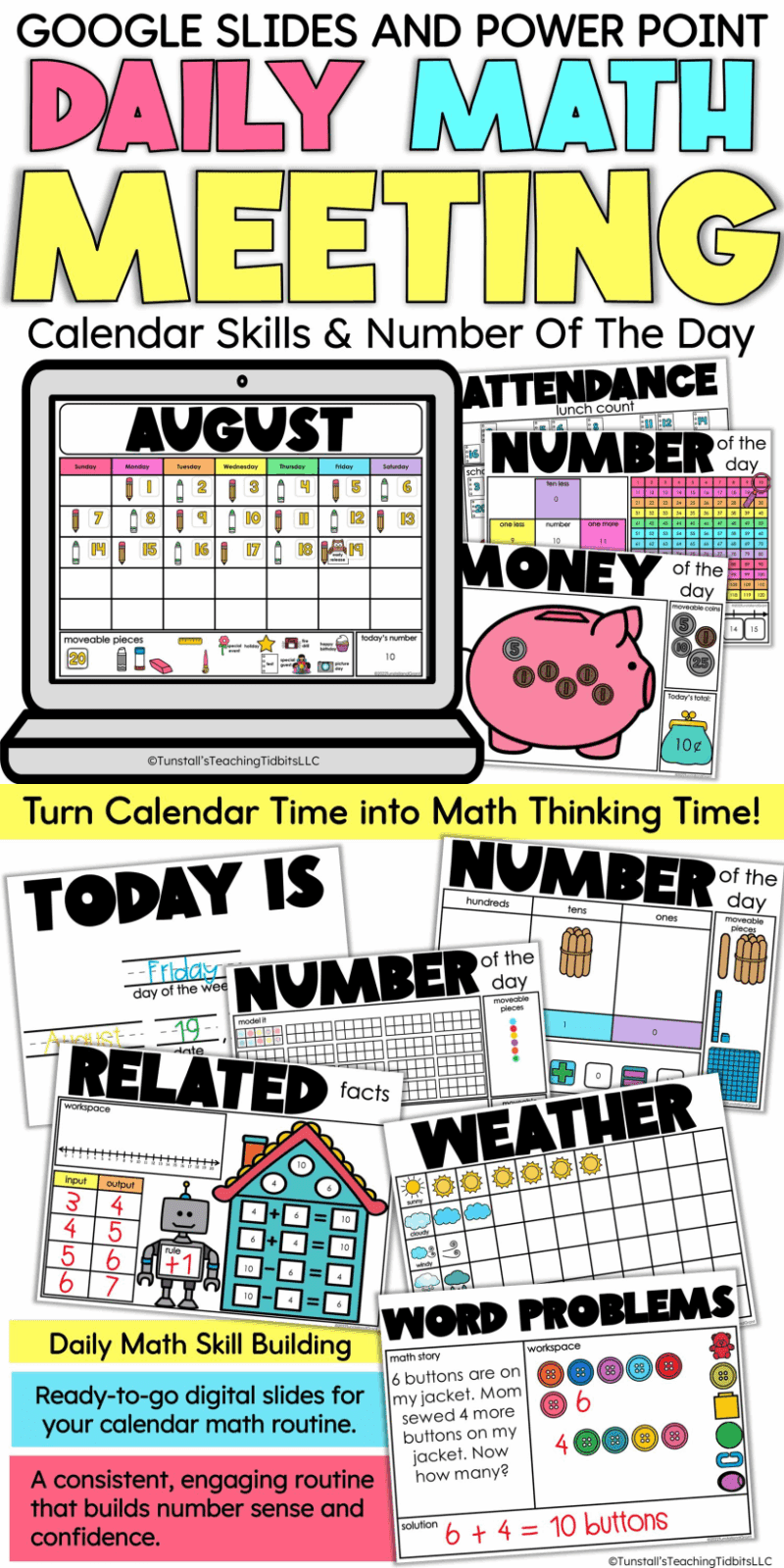 How to Teach a Daily Math Meeting: Calendar and Number of the Day ...