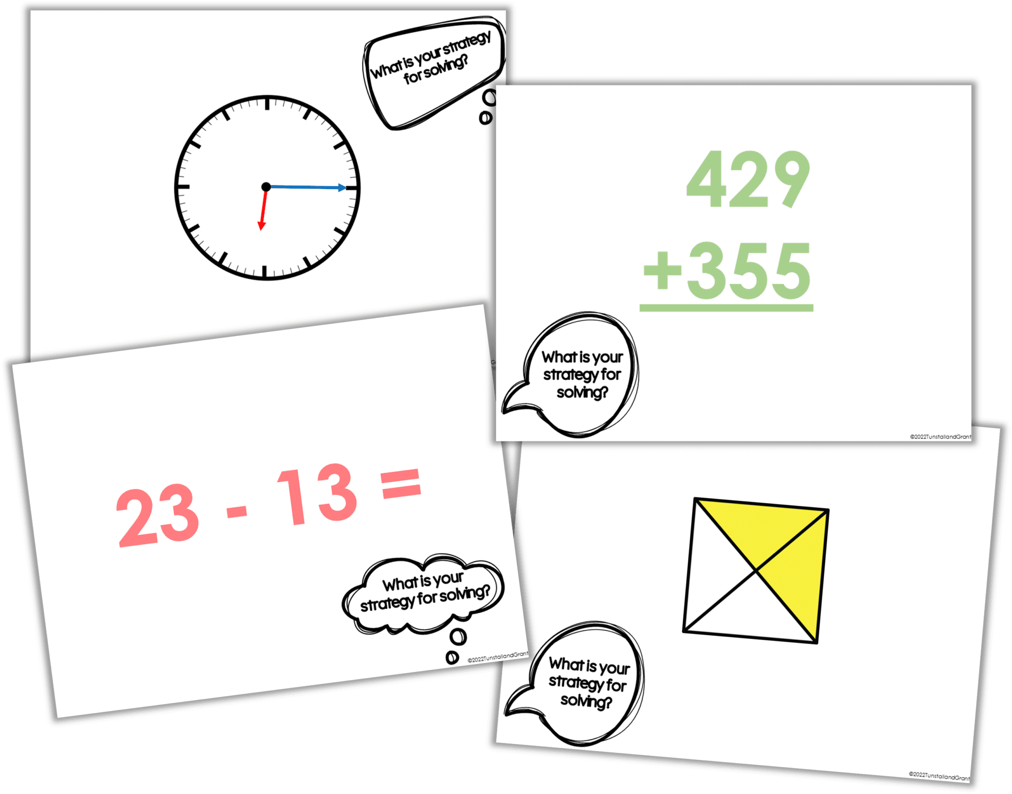 Number Talks for Math Warm-Ups pre-K-5 - Tunstall's Teaching
