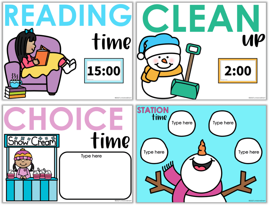 Monthly Classroom Slides - Tunstall's Teaching